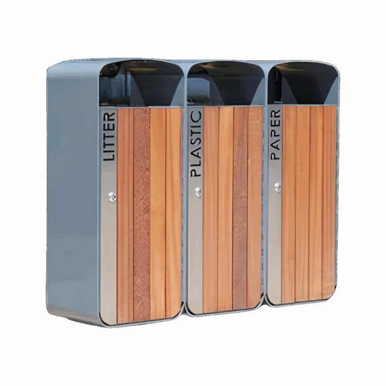 CK14 Ahşap Metal Dış Mekan Çöp Kovası - Woodnox | Ahşap Kamelya ...